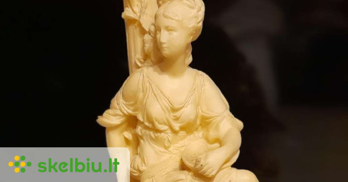 Antikvarinis laikrodis statula - Skelbiu.lt