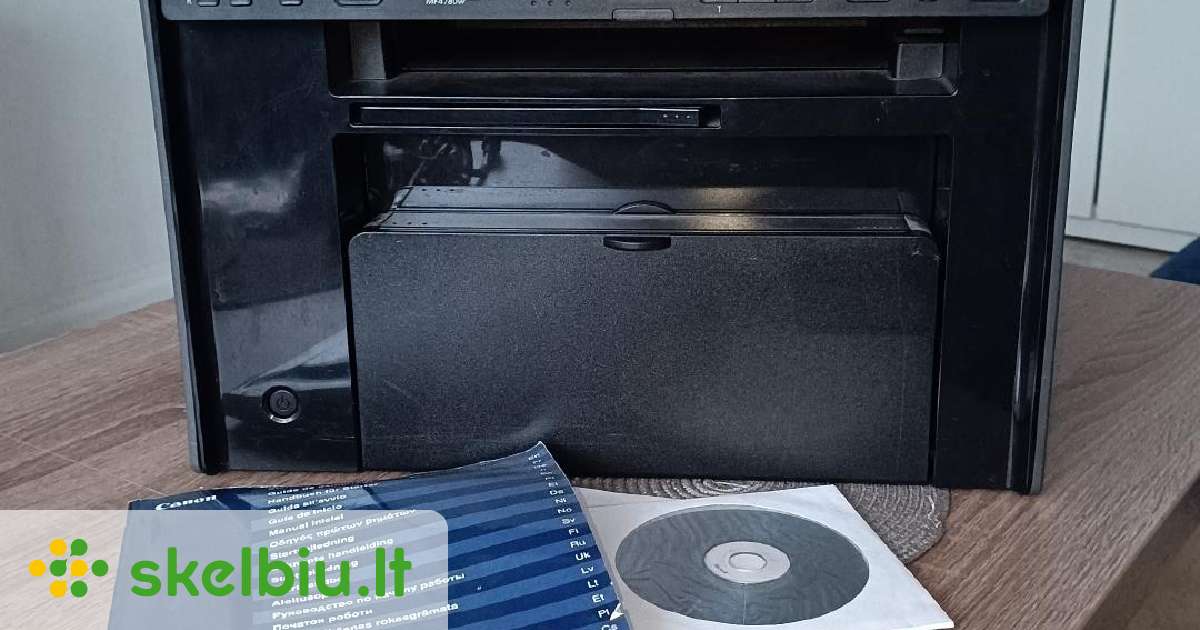Canon lazerinis nespalvotas printeris Mf4780w - Skelbiu.lt