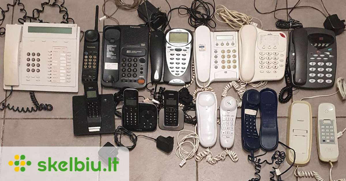 Laidiniai telefonai - Skelbiu.lt