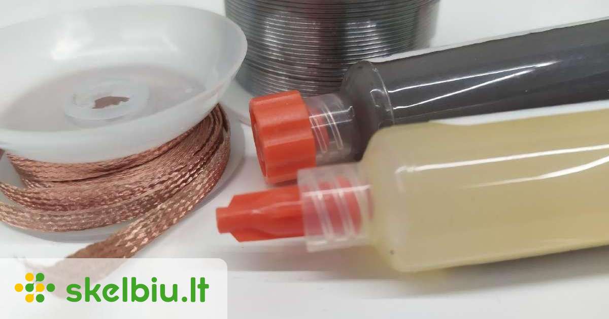 Fliusas, litavimo pasta, lydmetalis - Skelbiu.lt