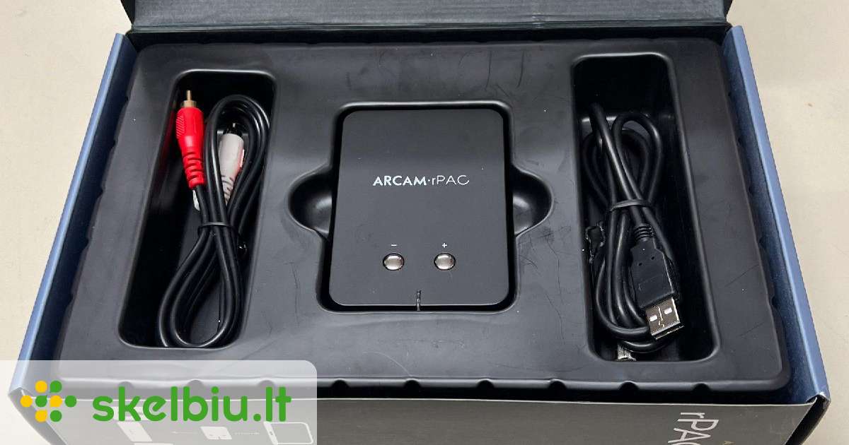 Arcam r Pac Usb Dac , su ausinių stiprintuvu - Skelbiu.lt