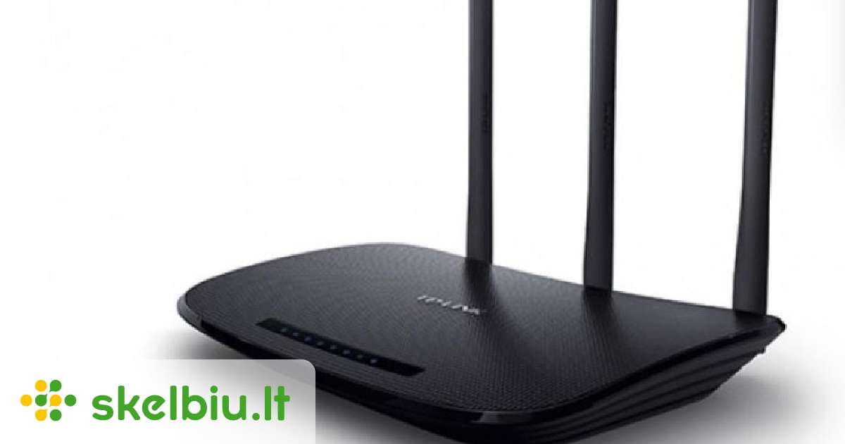 Routeris Wi-fi Tp-link Tl-wr940n 450mbps - Skelbiu.lt