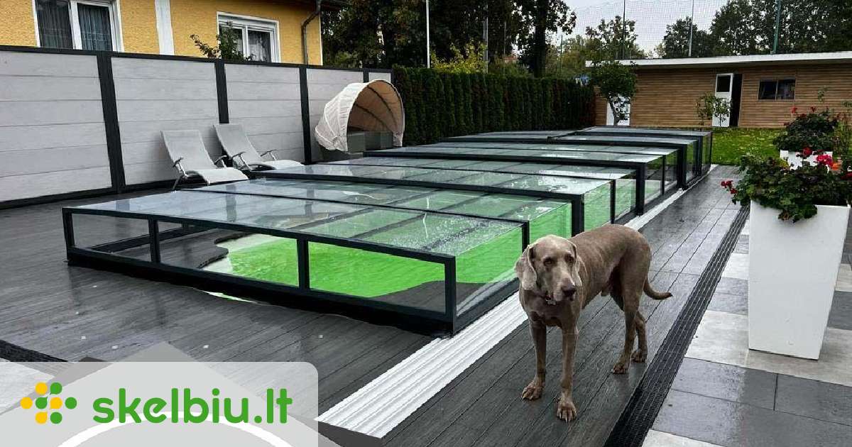 Baseino stogelis, uždengimas baseinui, uzdangos. - Skelbiu.lt