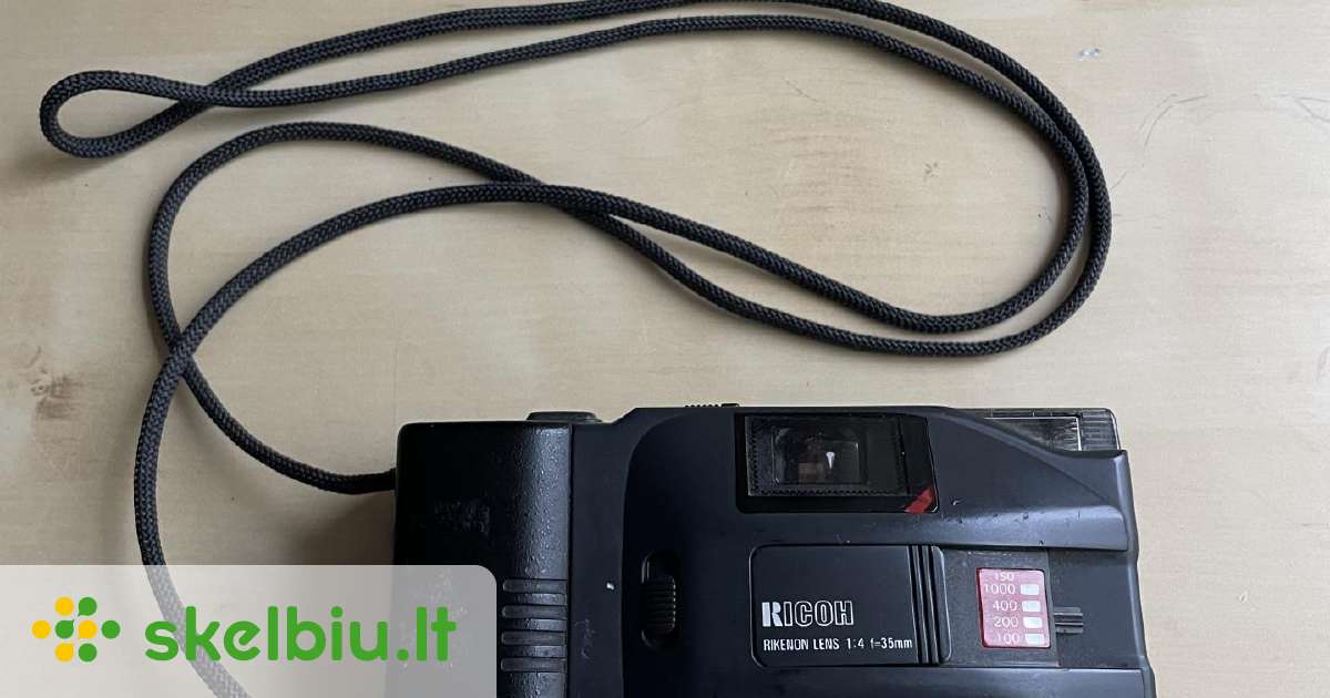 Ricoh Yf-20 juostinis fotoaparatas - Skelbiu.lt