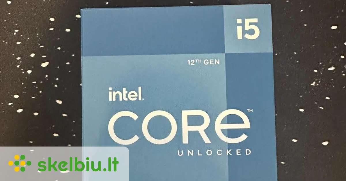 Intel Core i5-12600kf - Skelbiu.lt