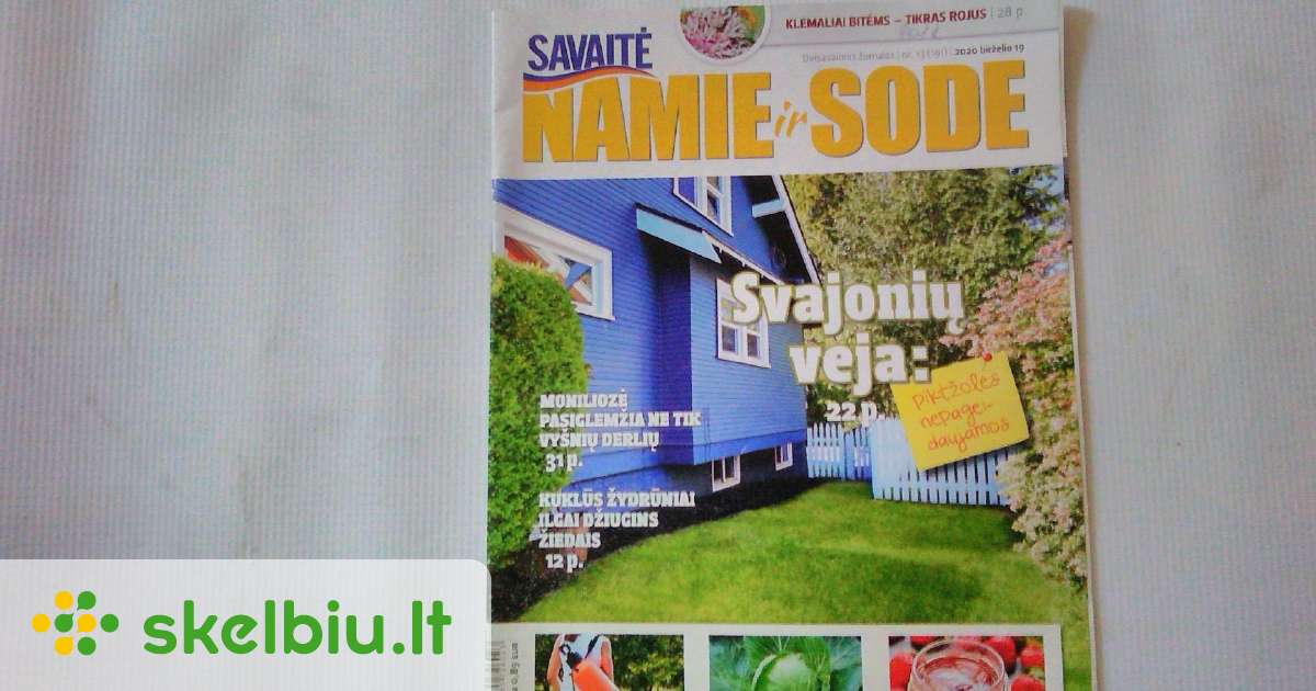 zurnalas namie ir sode skelbimai - Skelbiu.lt