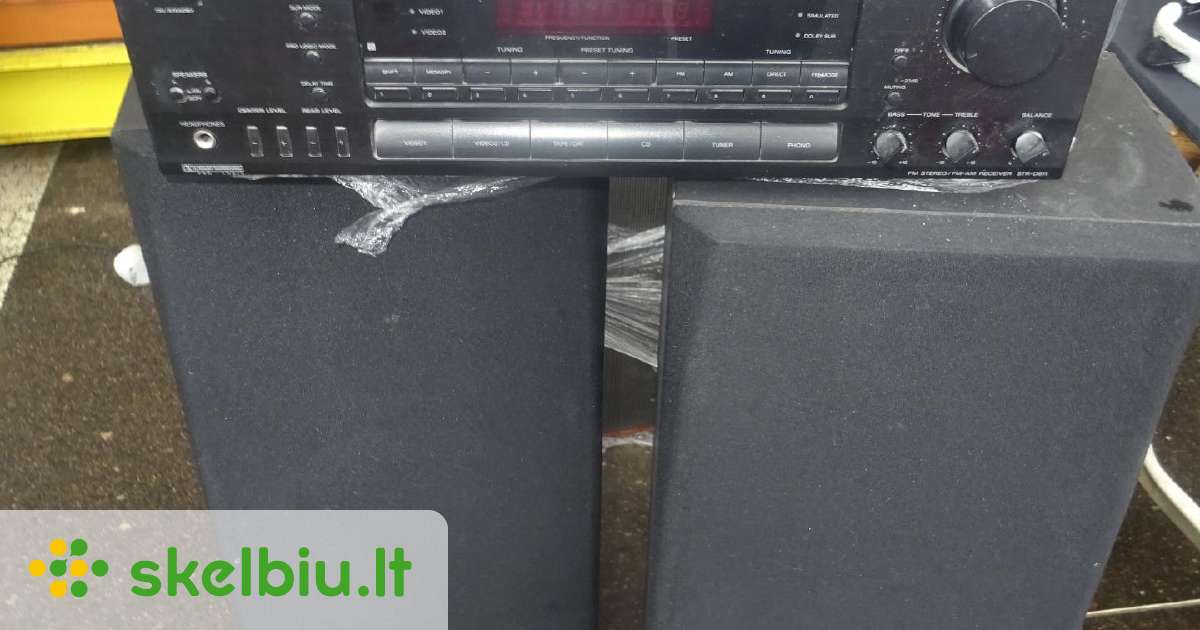 Sony kolonėlės ir Sony resyveris - Skelbiu.lt