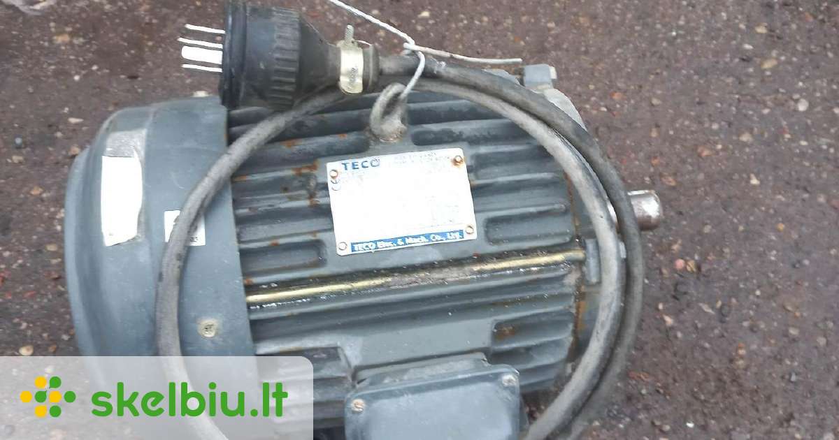Parduodamas elektros variklis - Skelbiu.lt