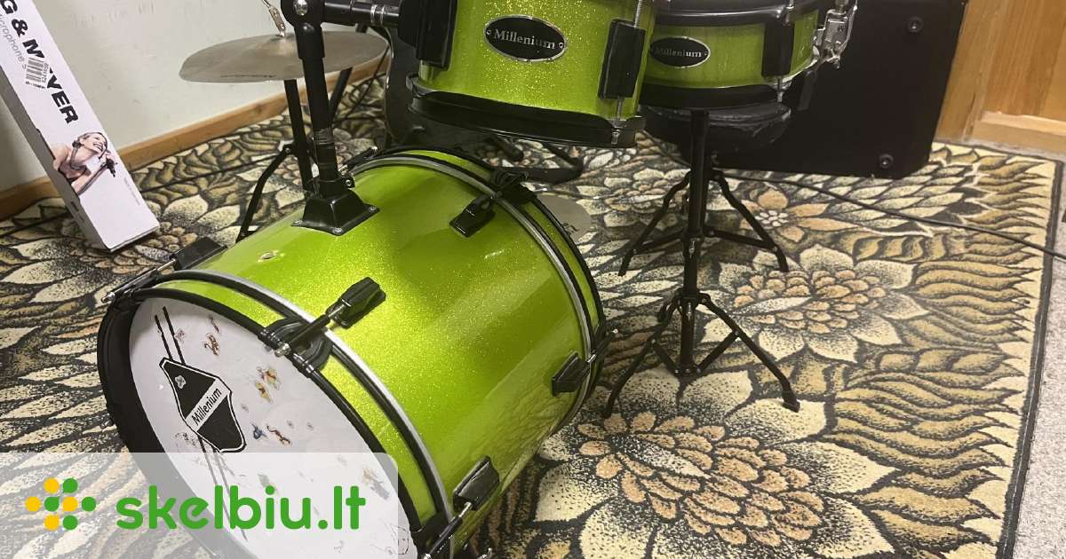 Milenium Junior būgnai - Skelbiu.lt