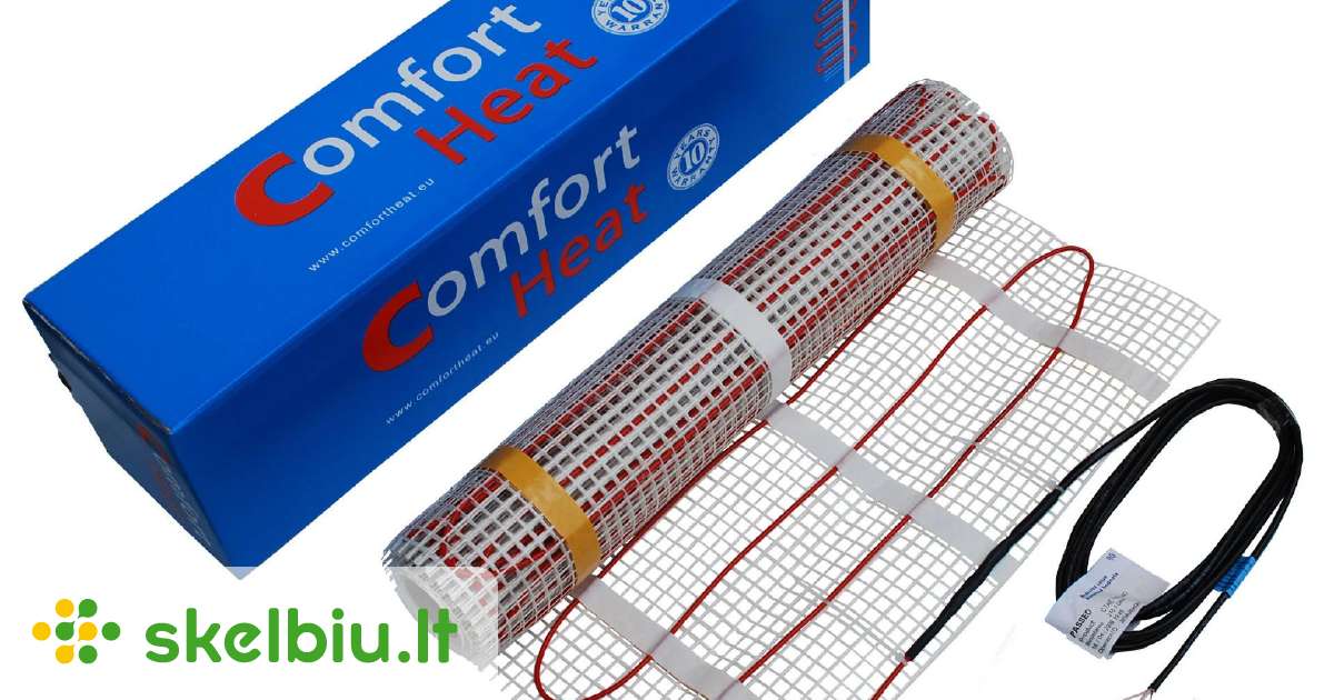 Comfort Heat kilimėliai, kabeliai ir termostatai - Skelbiu.lt