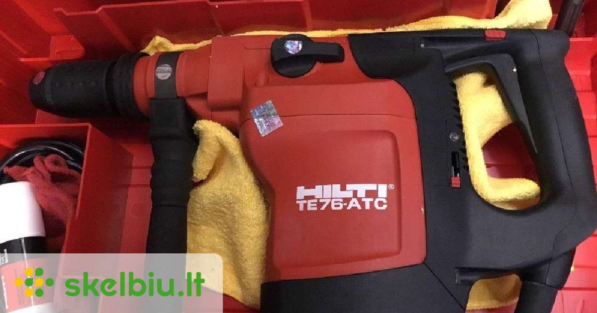 Hilti Te 76 Atc Rotary Hammer Drill at Alana Saltau blog