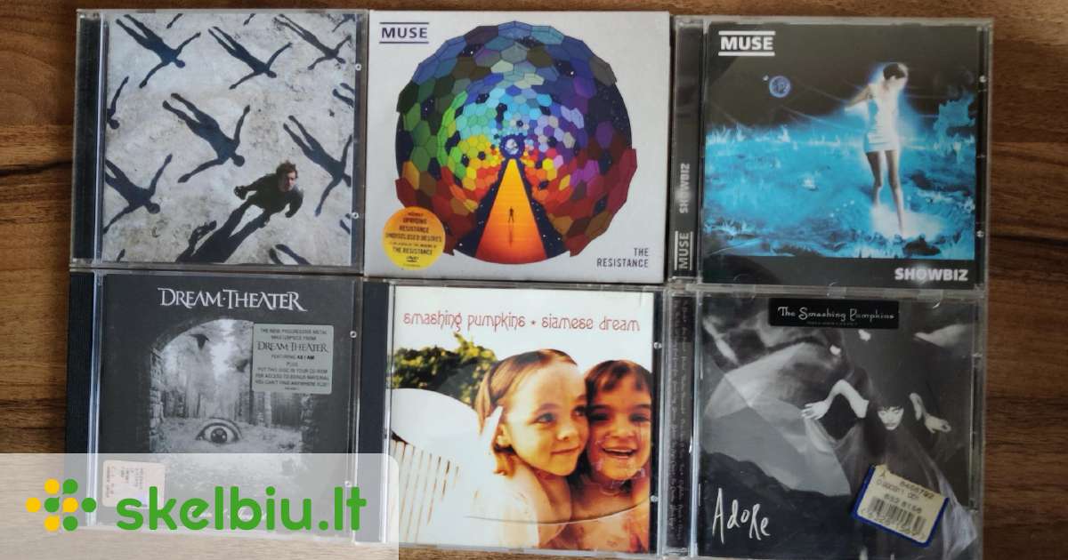 Muse, Iron Maiden, Prodigy, Dream Theater - Skelbiu.lt