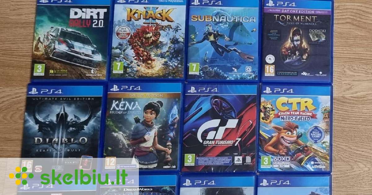 Playstation 4 žaidimai - Skelbiu.lt