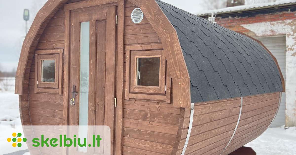 Pirtis Bačka 3,5m ilgio Mobili pirtis - Skelbiu.lt