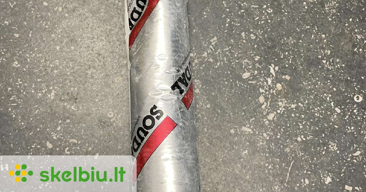 Neutralus sanitarinis silikonas Soudal Silirub 2/s - Skelbiu.lt