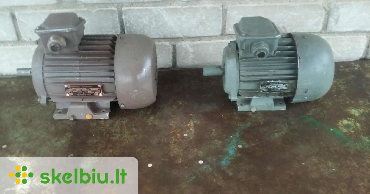 Elektros variklis trifazis - Skelbiu.lt
