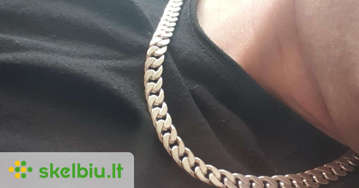 Grazi nepusta sidabrine grandinele su rimtu uzsegi - Skelbiu.lt