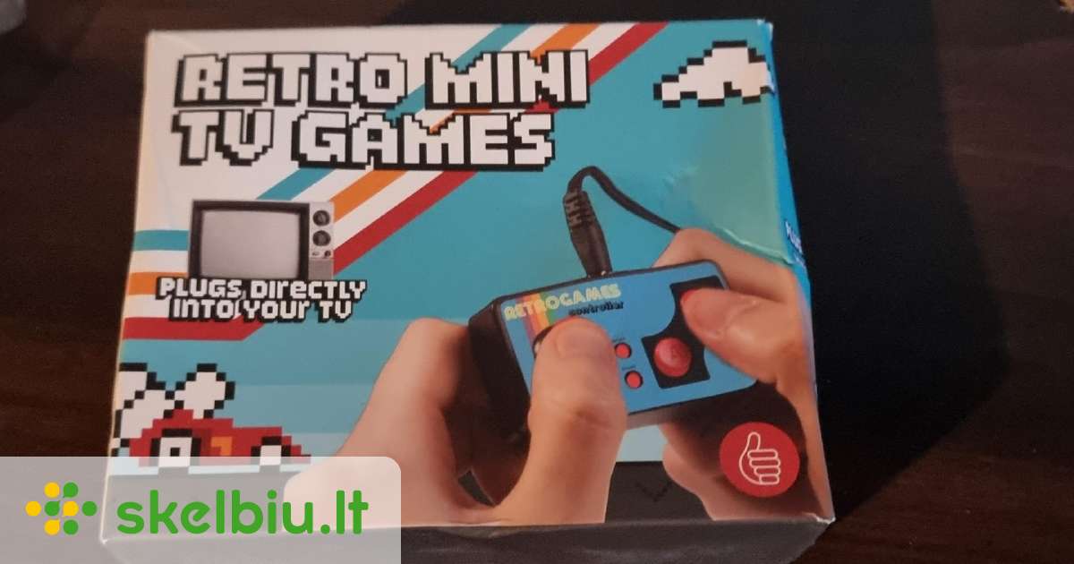Retro mini TV game - Skelbiu.lt