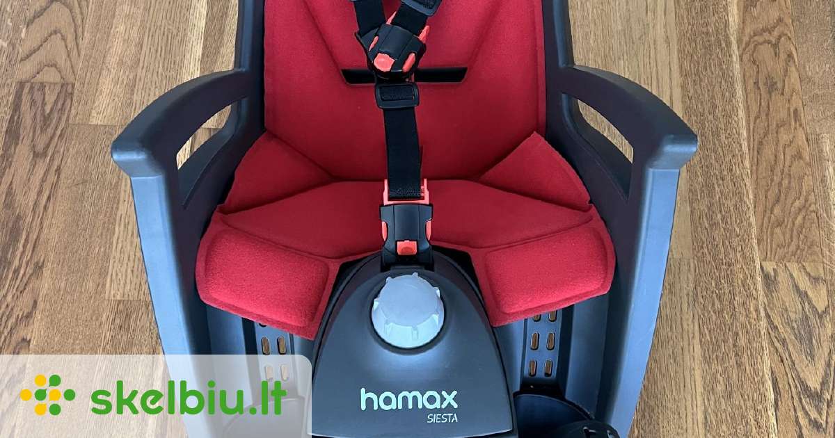 Hamax Siesta kėdutė vaikui ant dviračio - Skelbiu.lt