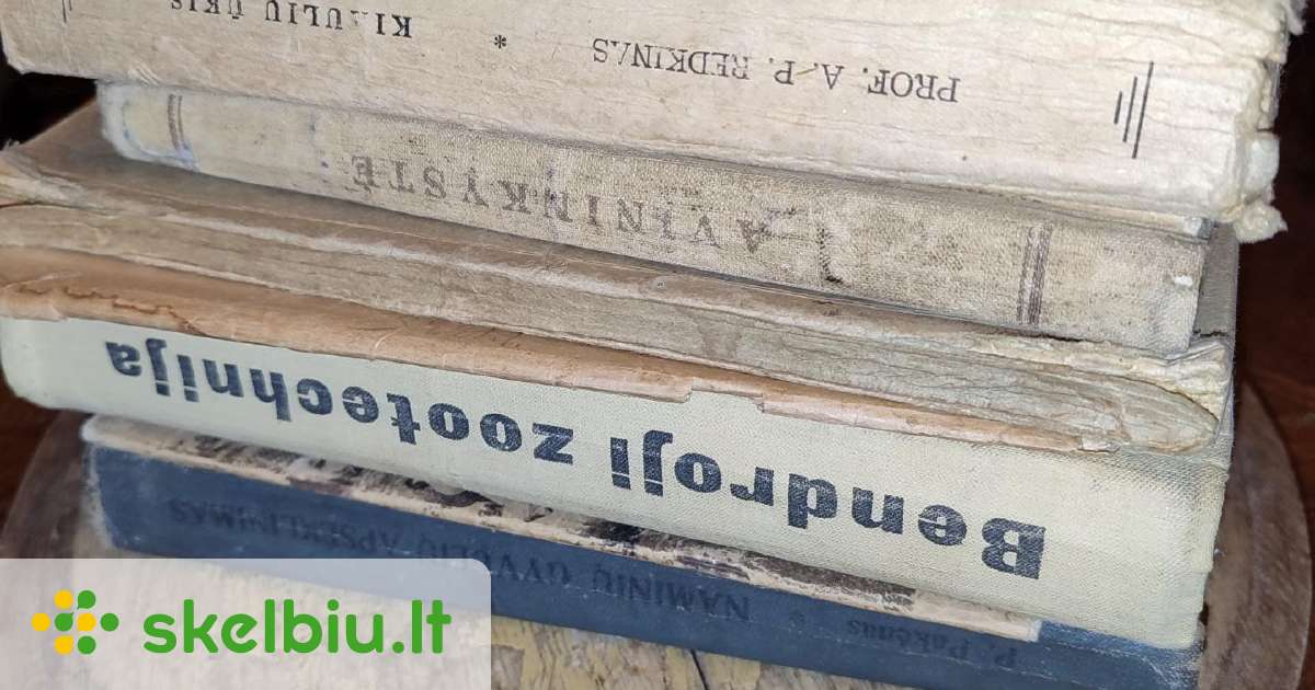 Senos knygos apie gyvulininkyste ir - Skelbiu.lt