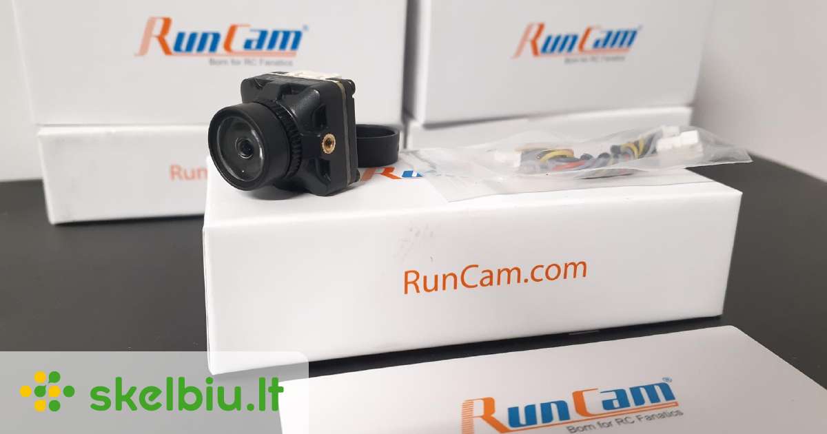 Naujos fpv kameros Runcam Robin 3 - Skelbiu.lt