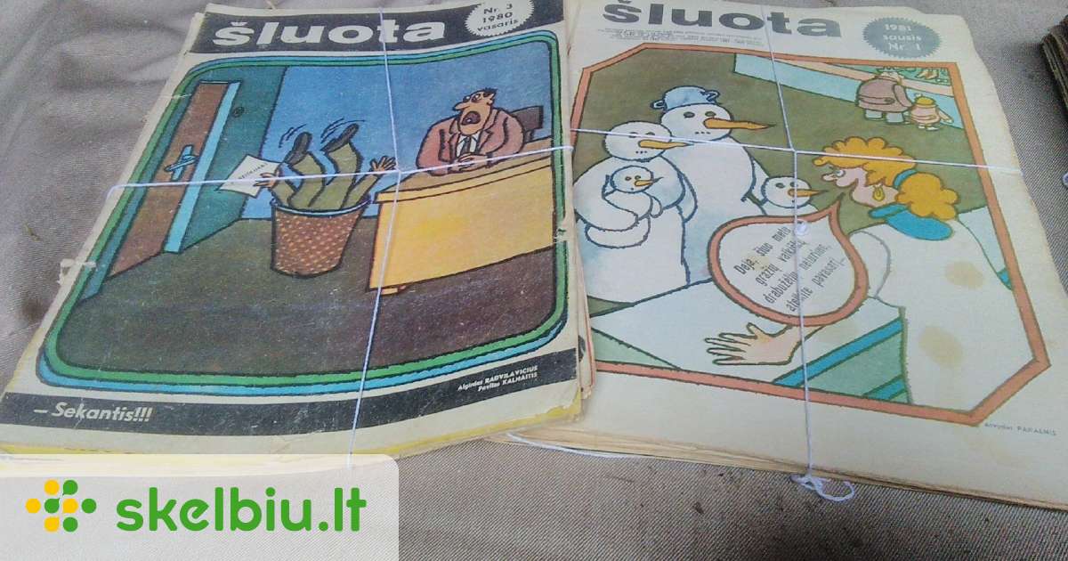 Žurnalas Šluota - Skelbiu.lt