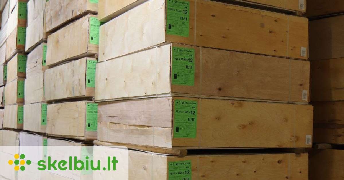 Beržo fanera 3mm Bb/bb cp/cp cp/c - Skelbiu.lt