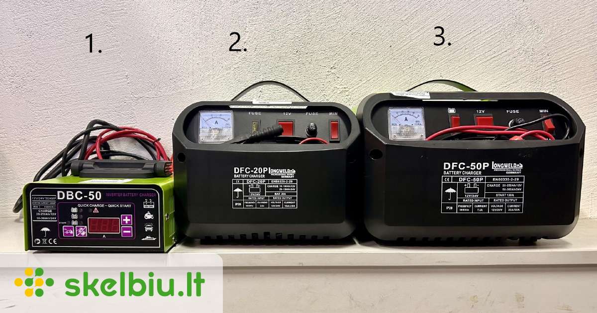 Akumuliatoriaus pakrovėjas - Skelbiu.lt