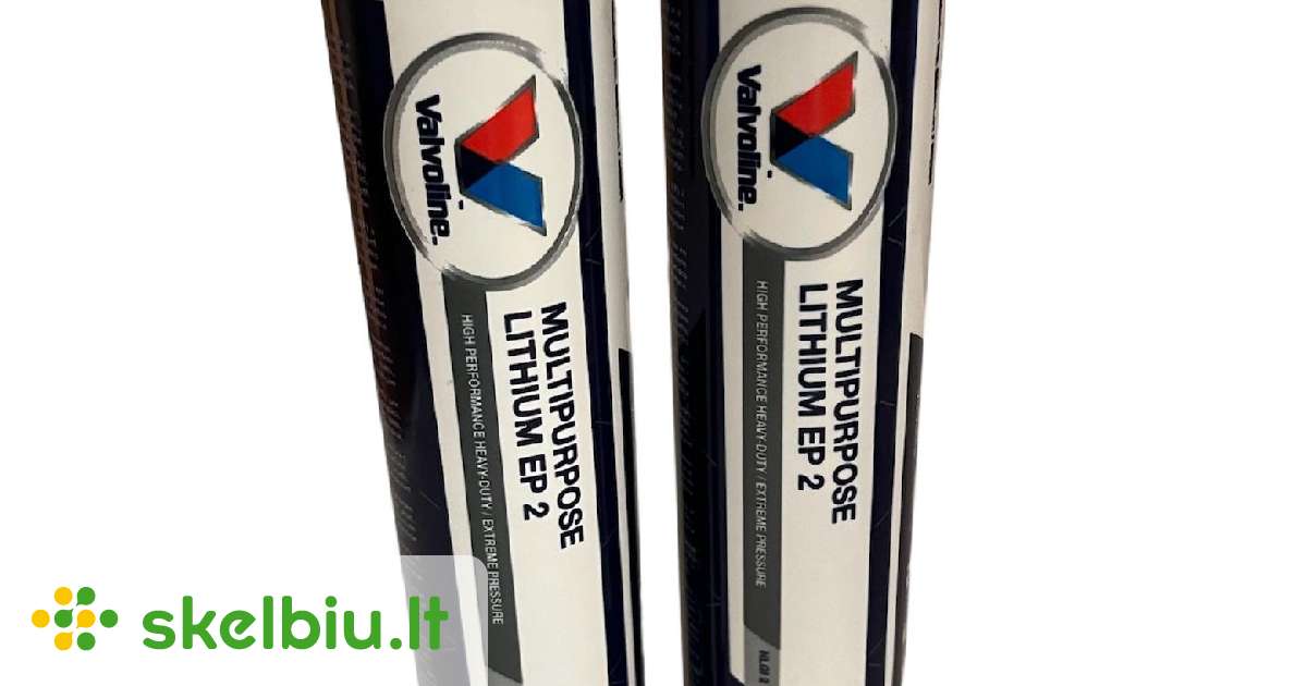 Ličio tepalas Valvoline Multipurpose Lithium Ep 2 - Skelbiu.lt