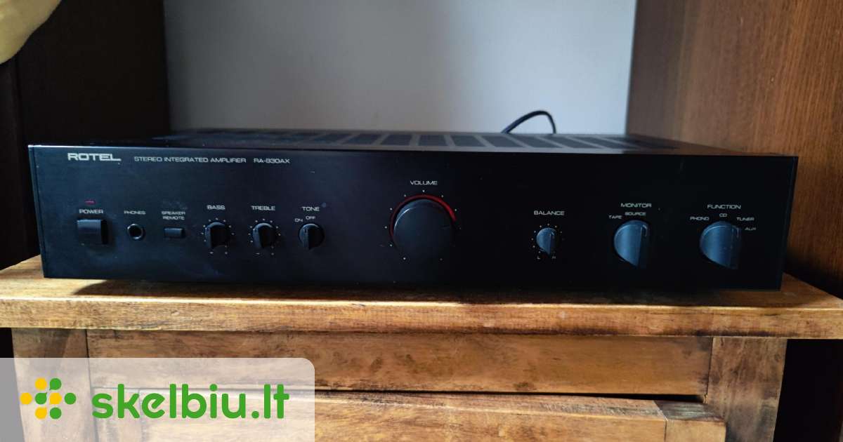 Rotel ra930ax stiprintuvas - Skelbiu.lt
