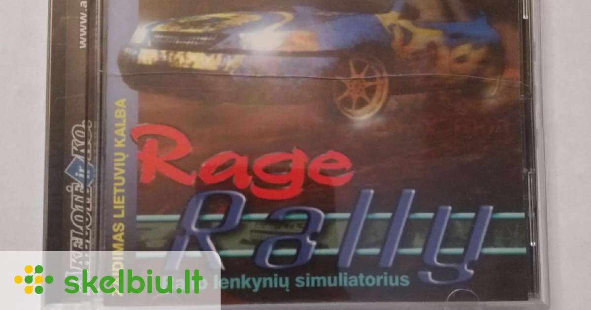 Rage Rally Akelotė ir Ko Pc žaidimas - Skelbiu.lt