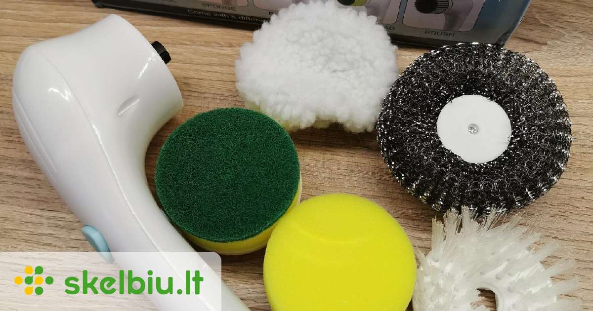 Elektrinis valymo, šveitimo šepetys - Skelbiu.lt