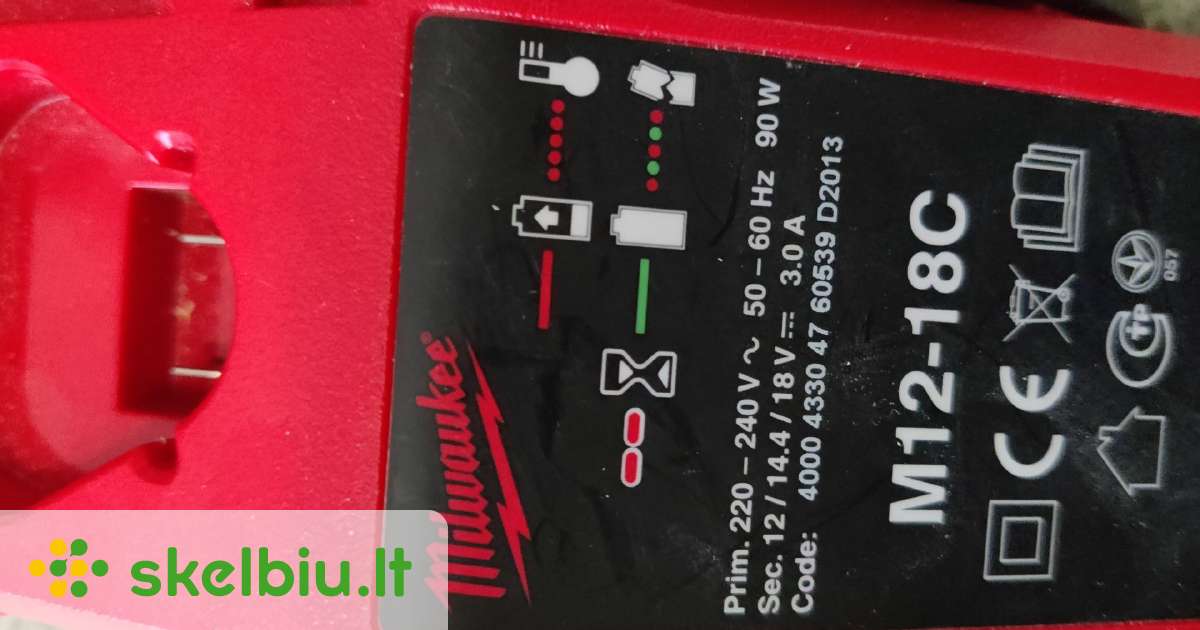 milwaukee m12 pakrovejas skelbimai - Skelbiu.lt