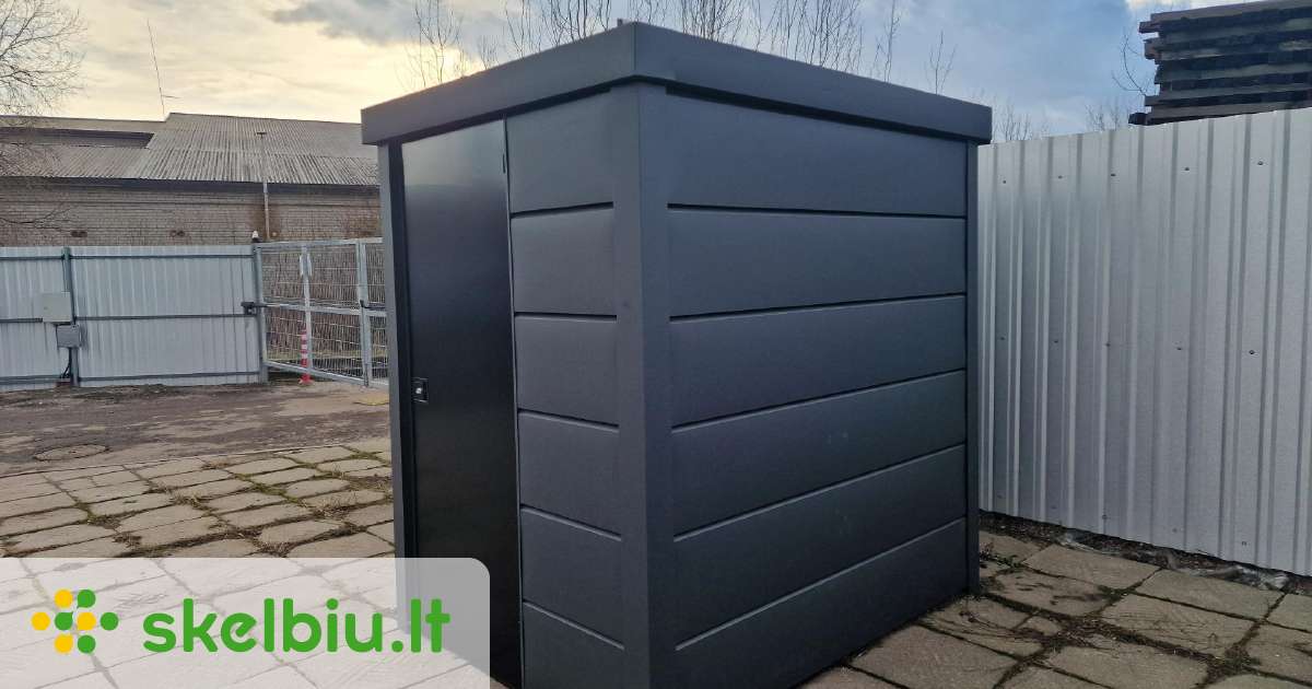 Skardinis sodo sandeliukas - Skelbiu.lt