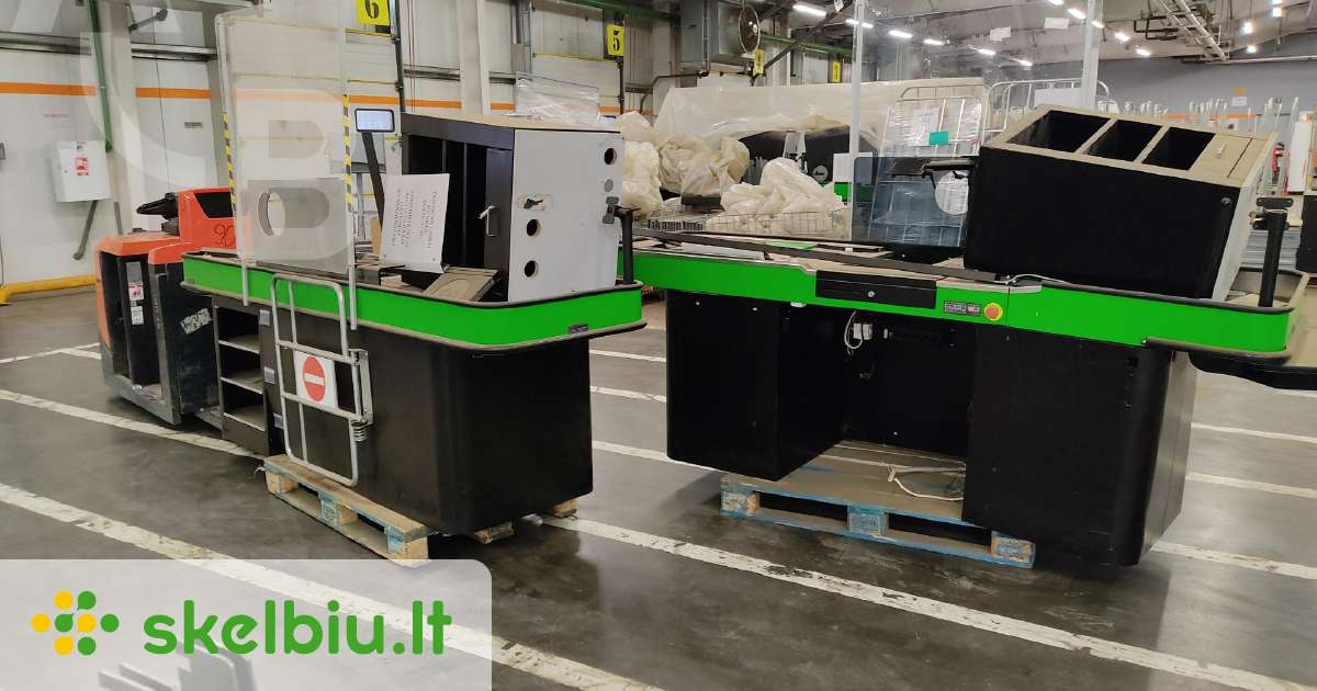 Stalai kasos aparatui - tandem Itab Checkout - Skelbiu.lt