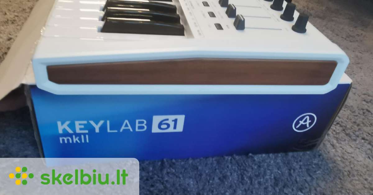 Arturia Key Lab 61 Mk2 midi valdiklis - Skelbiu.lt