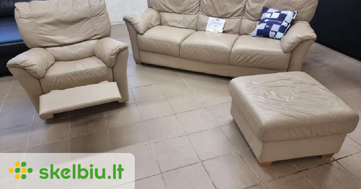 Naudoti minkšti baldai iš Skandinavijos - Skelbiu.lt