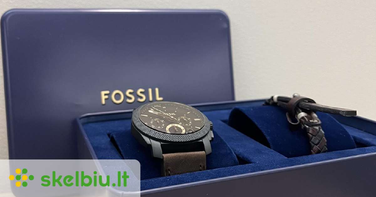 Fossil laikrodis su apyranke - Skelbiu.lt
