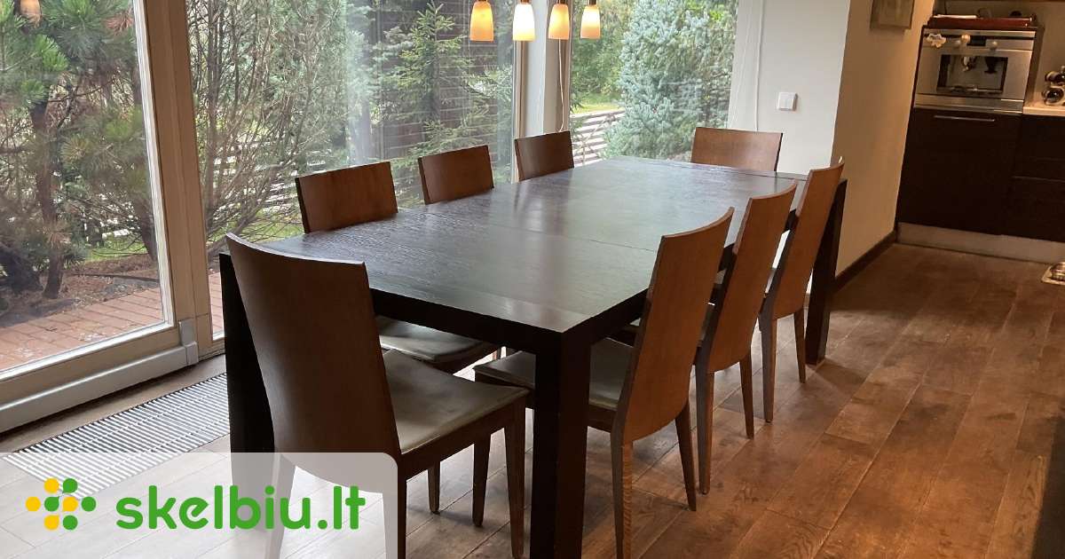 Tvirtas valgomasis stalas - Skelbiu.lt