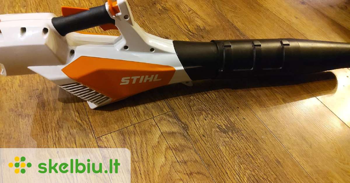 Stihl akumuliatorinis lapu pustuvas - Skelbiu.lt