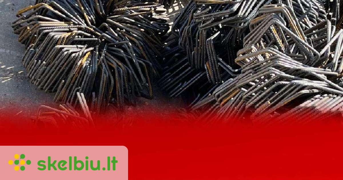 Armatūros karkasai ir metalai statyboms/pamatai - Skelbiu.lt
