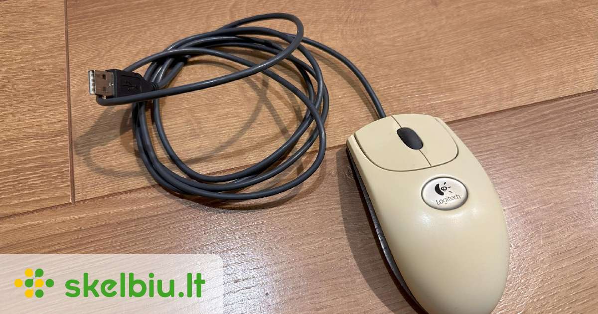 Pelė Logitech - Skelbiu.lt