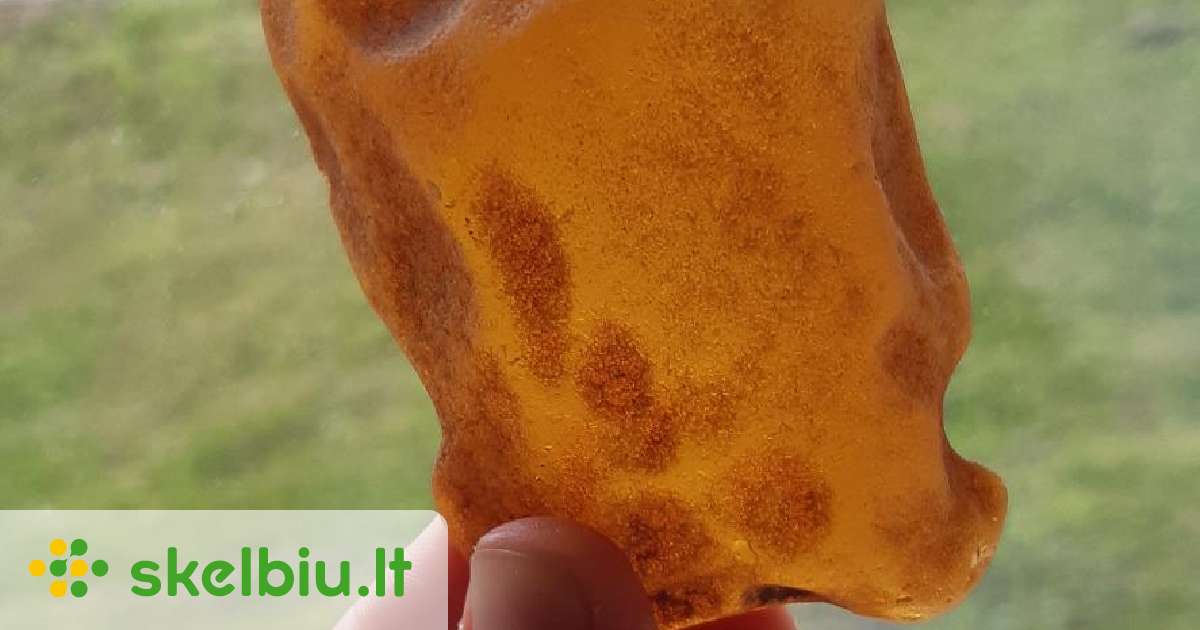 Labai gražus gintaro luitas 56g - Skelbiu.lt