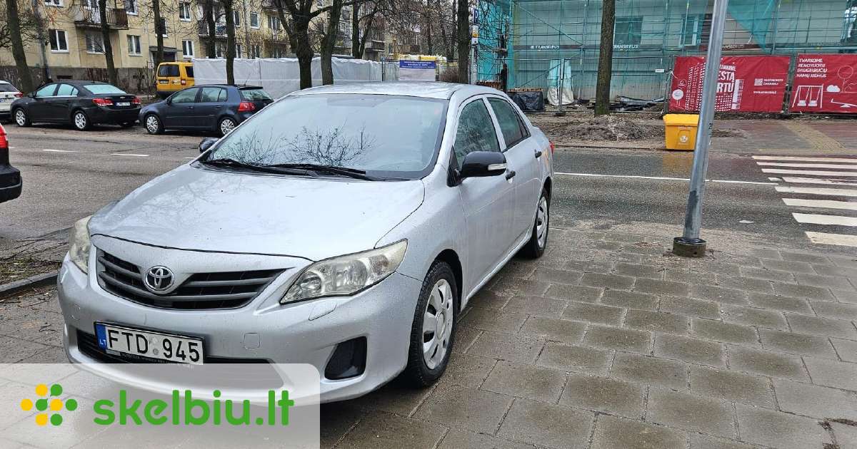 Parduodamas automobilis Toyota Corolla - Skelbiu.lt