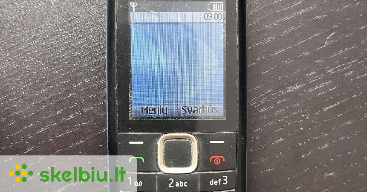 Nokia 1616 lietuviškas ir rusiškas meniu - Skelbiu.lt