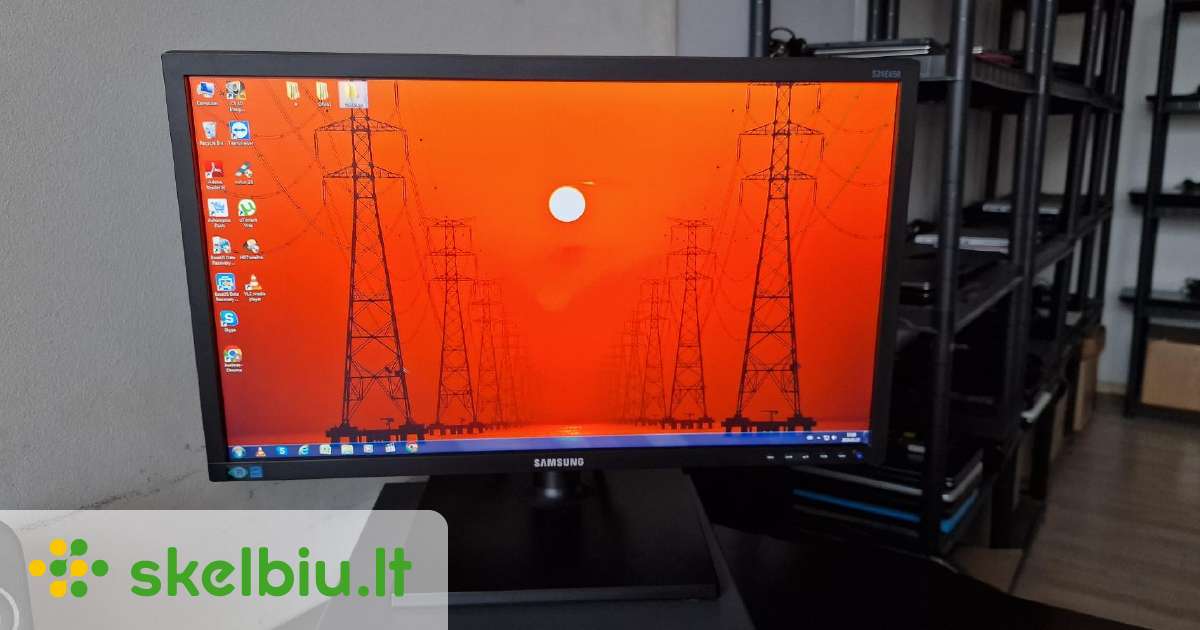 Samsung S24e650 24 coliu verslo klases monotioriu - Skelbiu.lt