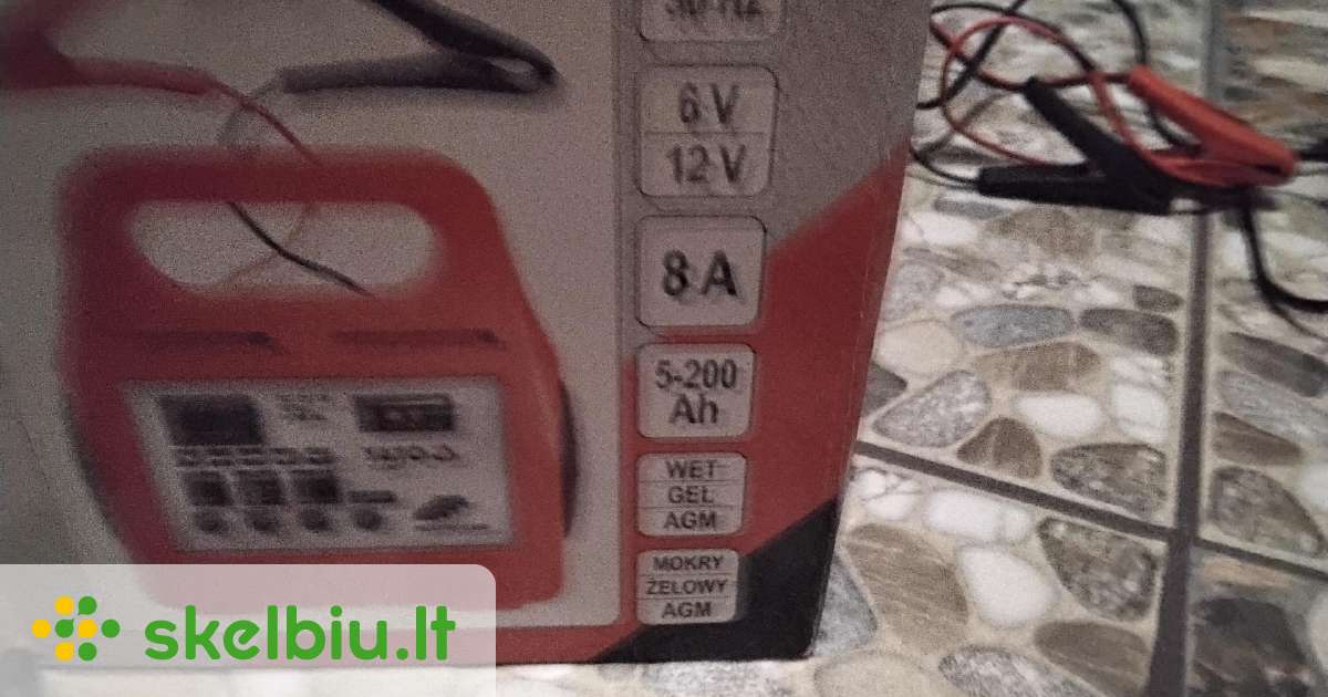 Pakrovėjas akumuliatoriams - Skelbiu.lt