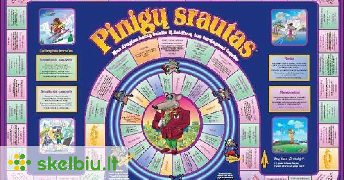 Pirkčiau žaidimą Pinigų srautas (Cashflow) - Skelbiu.lt