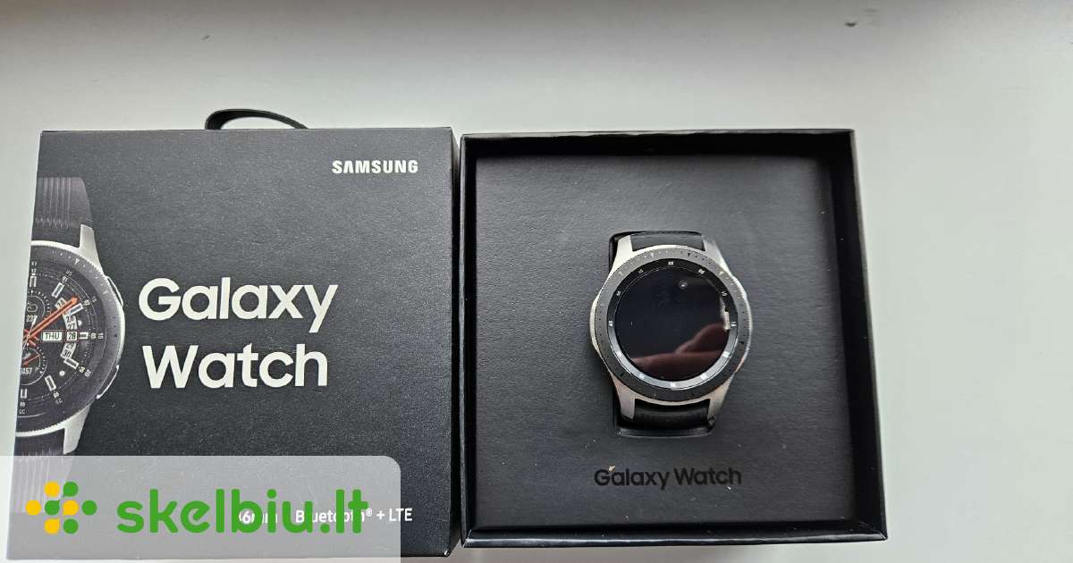 Samsung galAXSy Watch 46mm + Lte (sm-r805f) - Skelbiu.lt