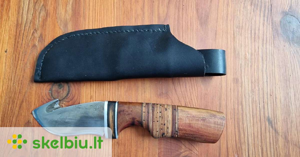 Rankų darbo medžiokliniai peiliai - Skelbiu.lt